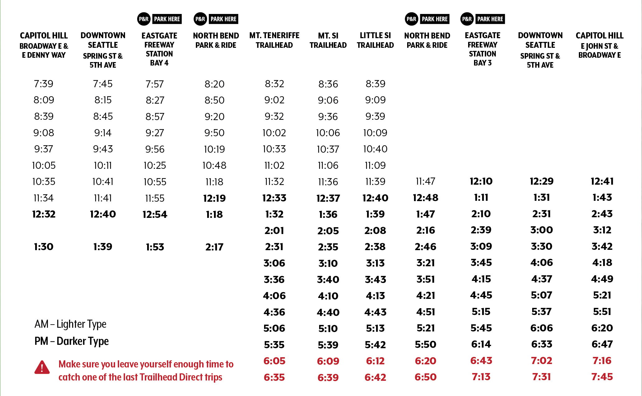 Si_Route|Trailhead Direct